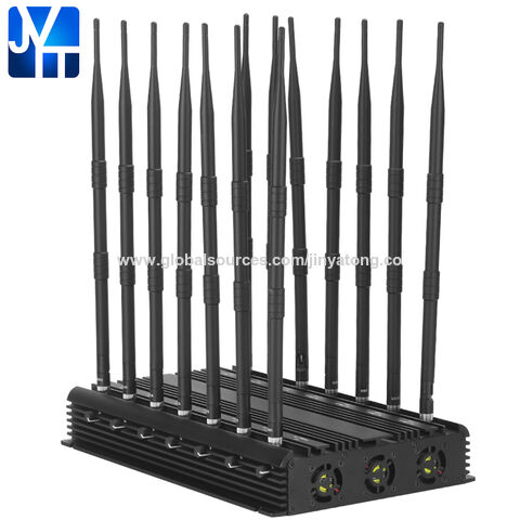 35W 14 Antennas All in one Cell Phone signal isolator, cover 2G,3G,4G ...