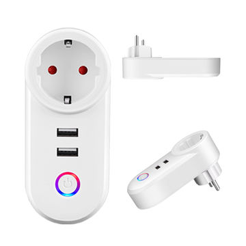 Buy Wholesale China 2 In 1 Double Usb Power Adapter Plug Eu Euro ...