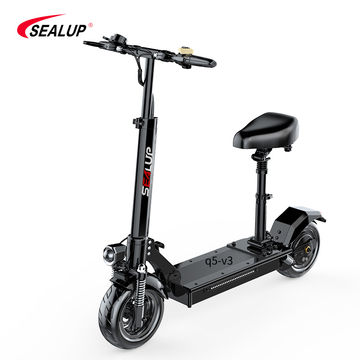 Sealup Q5 48v 40-50km 10ah Range Per Charge 500w Electric Scooter Adult ...