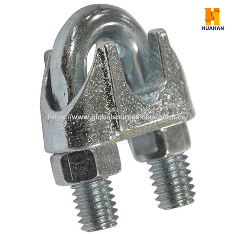 Buy Wholesale China Us Type Malleable Wire Rope Clips, In Zinc-plated ...