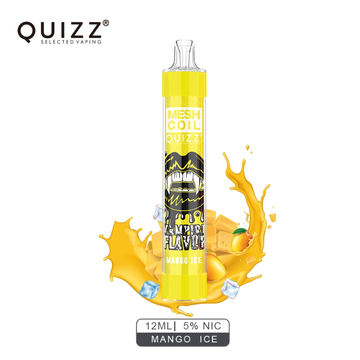 China 4000 puffs Disposable vape QUIZZ QD30 plus 5% saltNic on Global ...