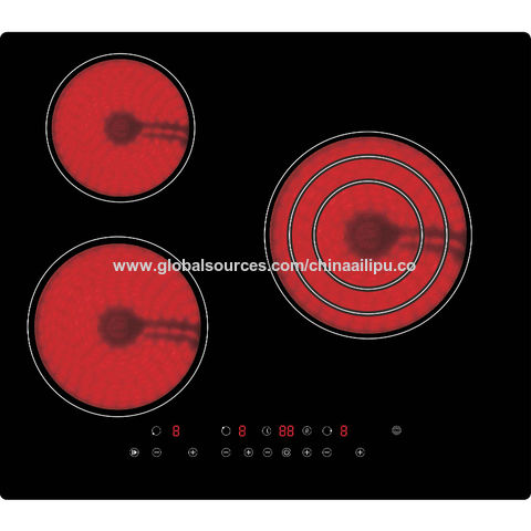 Buy Wholesale China 5200w 510*450mm 3 Zones Ceramic Hob/three Burners ...