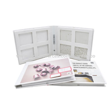 Portable Marble Specimen Tile Cardboard Book Quartz Display Catalogue ...
