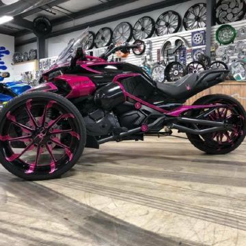 Can-am Spyder 20" Tornado Wheel & Pulley Package- Fits All Can-am ...