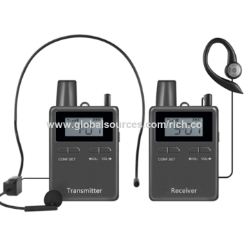 Buy Wholesale China Mini Wireless Tour Audio Guide System Two-way Walkie Talkie For Tourist ...