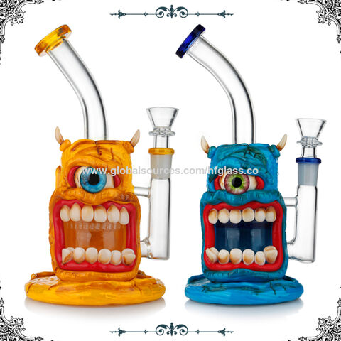 Buy Wholesale China 9 Inches Glass Bong Smoking Water Pipe With Matrix ...