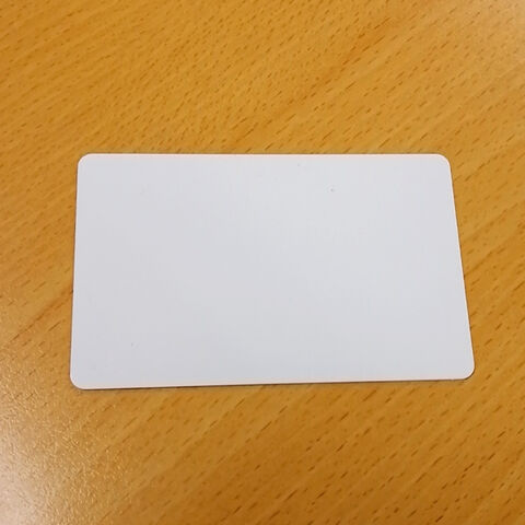 Factory Direct High Quality Taiwan Wholesale Rfid Pvc Iso Card, White ...