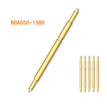 China Spring Contact Probes PCB Test Pin Test probe gold-plated Brass ...