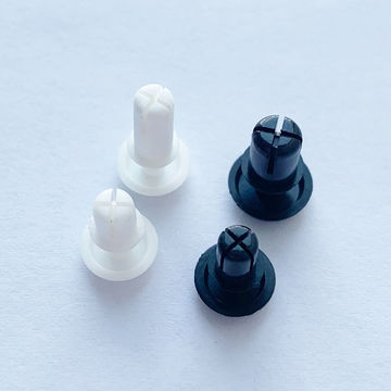 Buy Wholesale China Round Head White Black Plastic Push Snap Rivet For ...