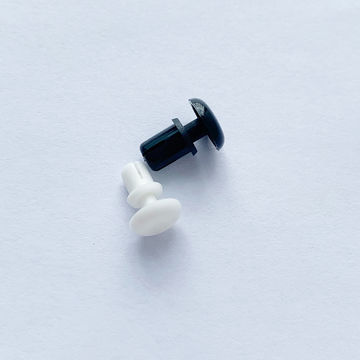 Buy Wholesale China Plastic Snap Rivet Black White Natural Push Lock ...