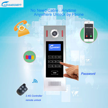 Buy Wholesale China Video Intercom System With Video Door Release Smart ...