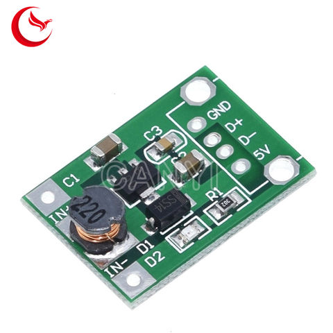 Semiconductors & Actives DC-DC 1-5V to 5V Step Up Power Supply Module ...