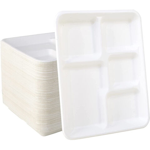 Buy Wholesale China 150 Pack Compostable Disposable Paper Plates 10 ...