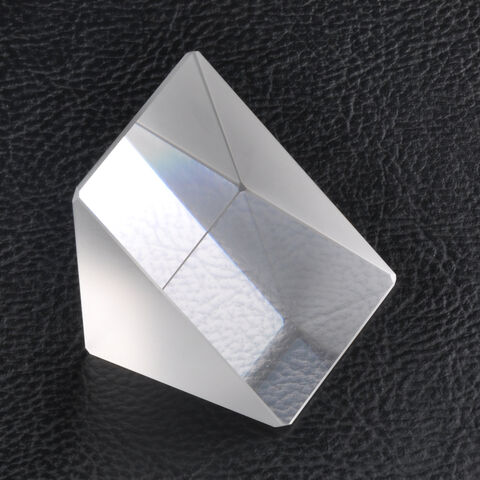 China Customized optical glass prism, Right angle prism, Direct vision ...