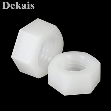 White M3 Nylon Plastic Hex Nut For Bolt, plastic hex nut nylon hex nut screw hex nut - Buy China ...