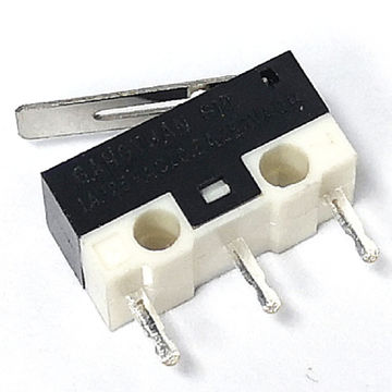 Buy Wholesale China Micro Switch, 1a 125vac 3 Pin With 11.3mm Straight ...