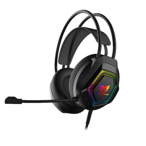 China Gaming headset RGB customizable logo gaming headset on Global ...
