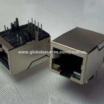 Buy Wholesale Taiwan Rj45 Transformer Connector Magnetic Pcb Jack J007s ...