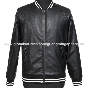 Men's Pu Jacket - Expore China Wholesale Jacket and Men's Jacket, Men ...