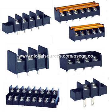 Buy Wholesale China Pcb Black Barrier Terminal Block 9.5mm & Pcb Black ...