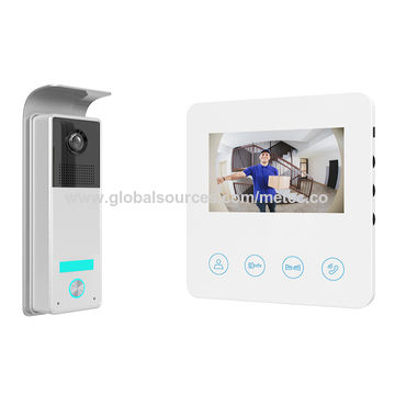 Buy Wholesale China 4.3" Video Door Phone With Touch Button Control And ...
