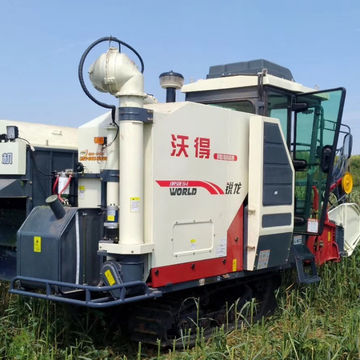 China WORLD BRAND Agriculture self-propelled whole-feeding combine ...