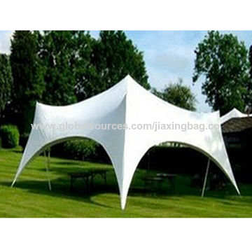 China Waterproof stretch tent fabric for outdoor wedding camp on Global ...