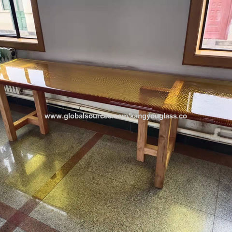 China Crystal glass table board on Global Sources,crystal table,crystal ...