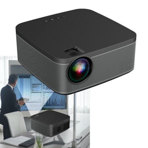 Buy China Wholesale Portable 1080p Hd Led Lcd Projector High Brightness ...