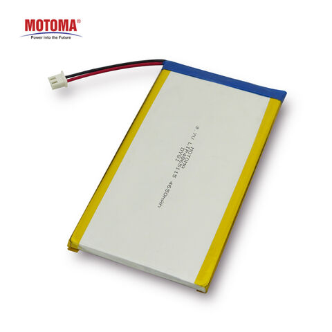 China Customized rechargeable solid state battery 3.7V laptop polymer ...