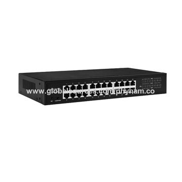 Buy Wholesale China 24 Ports 10/100/1000mbps Web Managed Smart Network ...