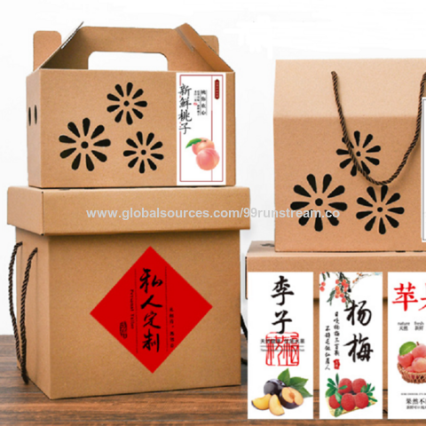 China High quality fruit packaging boxes, fruit gift boxes on Global ...