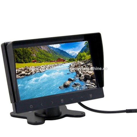 China 7" inch bus monitor 9-45v wide voltage,TFT LCD standalone car ...