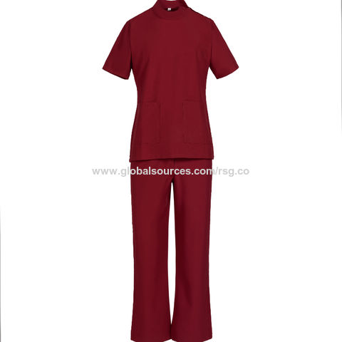 China 65%Polyester 35%Cotton Nurse Uniform For Medical Care on Global ...
