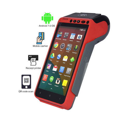 China QR code Handheld Touch Screen Android 4G POS Terminal Thermal ...