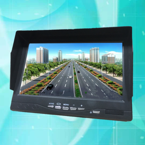 China Bus Monitor, LCD 7' 1024 x 600 VGA 4 pin air connector on Global ...