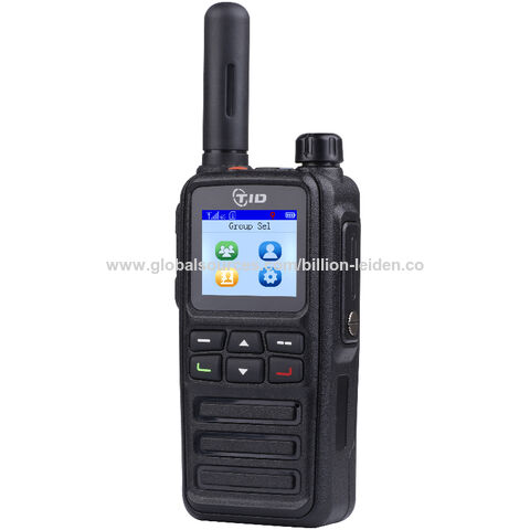 China TID TD-G720 4G/3G/2G Dual Sim Card PTT NFC GPS handheld Two Way ...