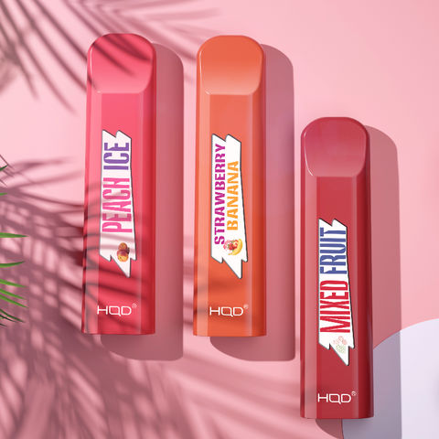 China Factory price HQD 300 puffs cuvie 1.25 ml liquid capacity 300 mah ...