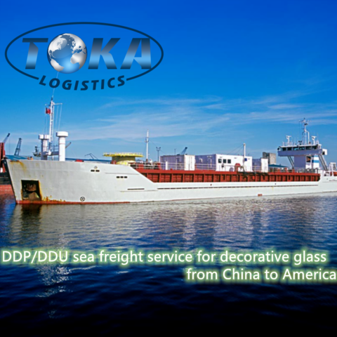 Buy Wholesale China Ddp/ddu Sea Freight Service For Decorative Glass ...