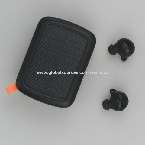 Solar Charging TWS earphone Power Band Function outdoor TWS Charge ...