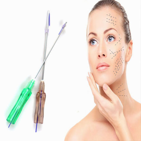 China Multi Thread/L Cannular PDO thread for Forehead/Nose/Nasolabial ...