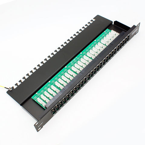 China Cat 3 Patch Panel Telephone 50 Ports on Global Sources,Patch ...