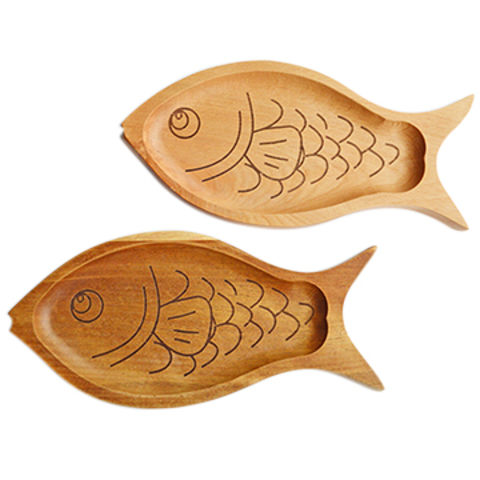 China 2020 High Quality Kids' Gift Wood Fish Shaped Tray on Global ...
