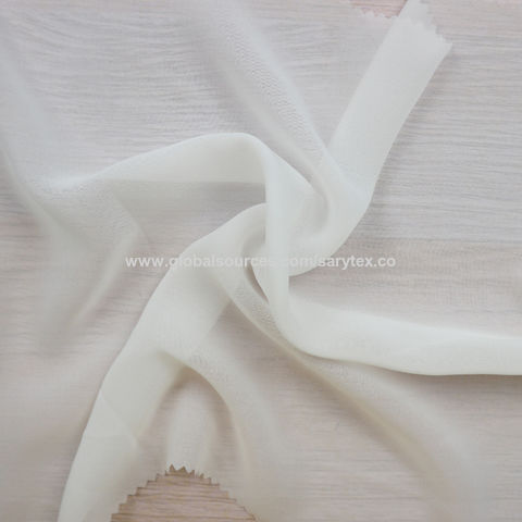 China 15D Sustainable Low Denier Recycle Poly Chiffon Fabric For Women ...