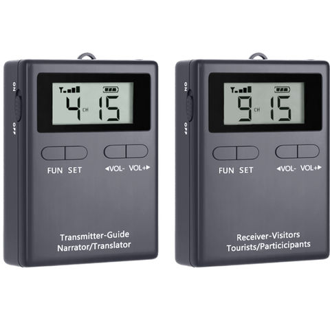 China Wireless Tour Guide Language Interpretation System Transmitter ...