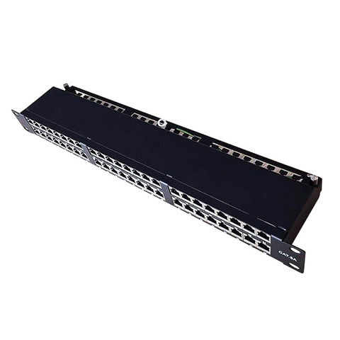 China 1U 48 Port Cat6a FTP Patch Panel on Global Sources,Patch Panels ...