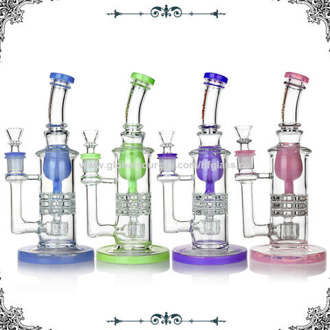 Phoenix Star Hot Recycler Glass Oil Rig Dabs 9.5 Inches Smoking Water ...