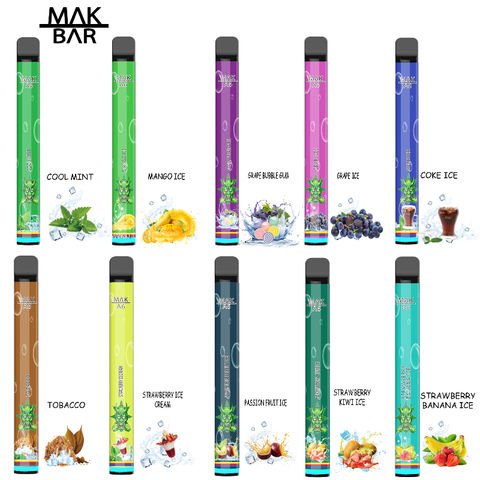 Vape Cigarettes Flex MAK 1500 Puffs Disposable Cigarette Vape Pen ...