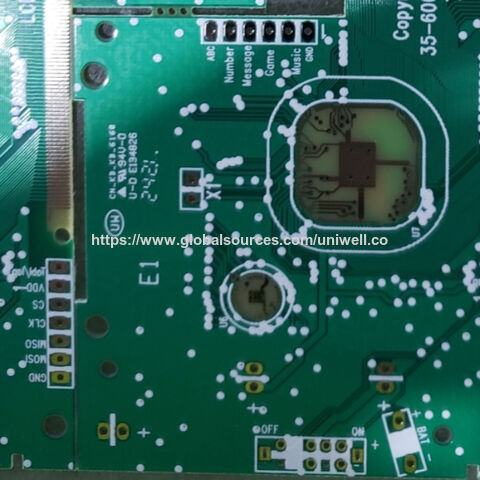 2-layered Double-sided Pcb, Manufacturer Fr4 1.5m/m Enig Finishing For ...