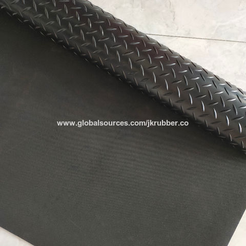 China Factory Price Excellent Waterproof 3mm Diamond Rubber Sheet Anti ...
